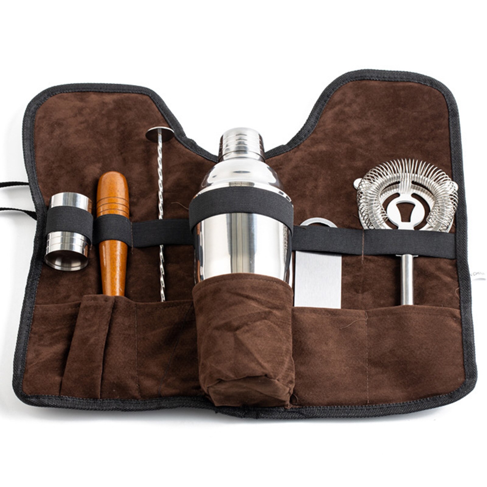 Rvs Bar Cocktail Shaker Set Bar Gereedschap Shaker... – Grandado