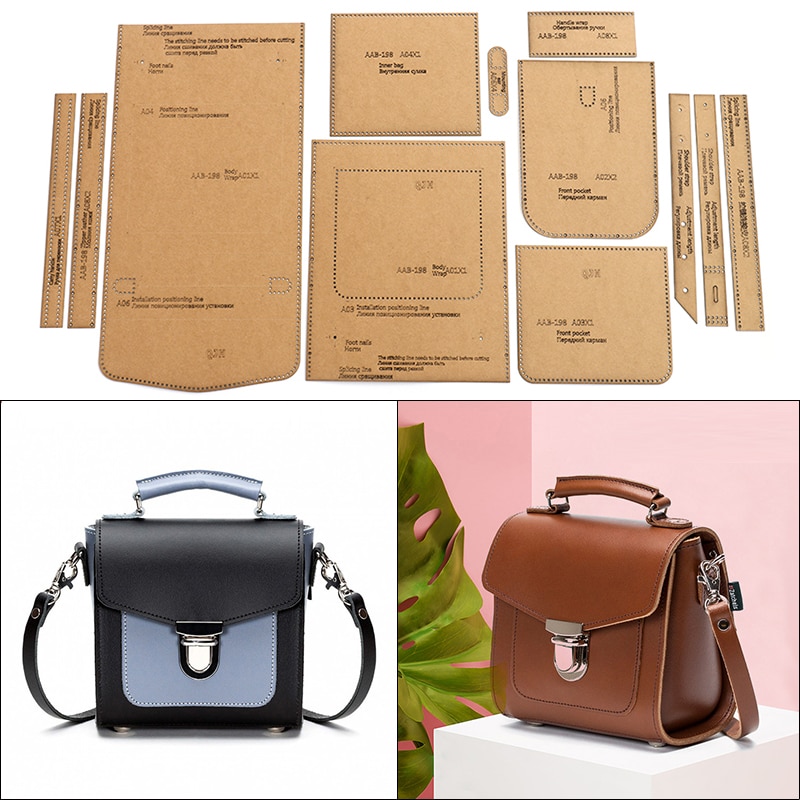 Small Square Bag Shoulder Bags Crossbody Bag DIY L... – Grandado