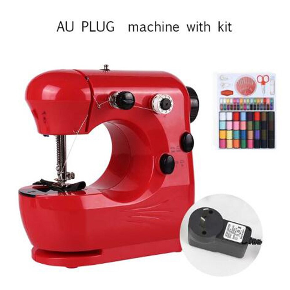 INNE Mini Red Sewing Machine Dual Speed Portable H... – Grandado