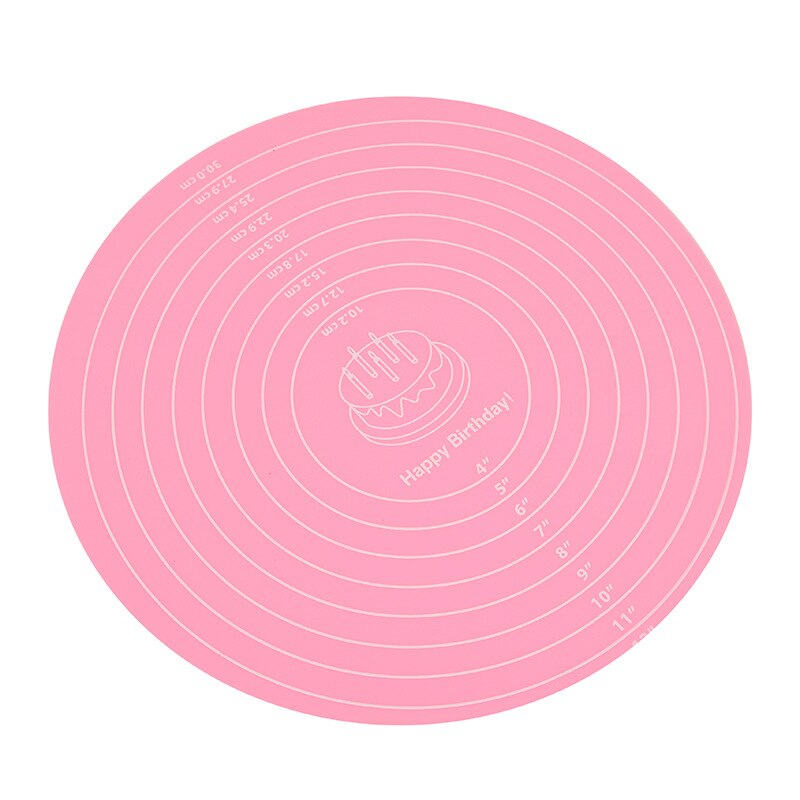 30cm runde silikone bage kage dej måtte dækkeservi... – Grandado