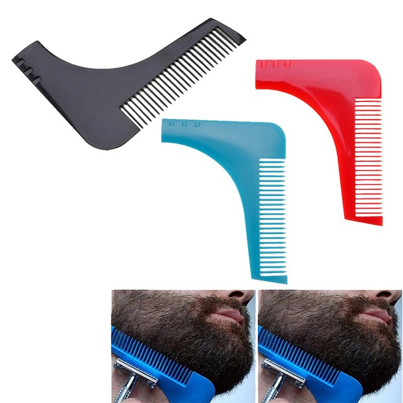 1pcs Men Gentleman Facial Hair Beard Shaper Guide ... – Grandado