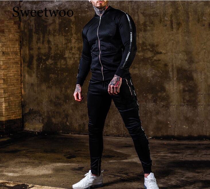 Men's Sports Suit Winter Autumn Basketball Jogging... – Grandado