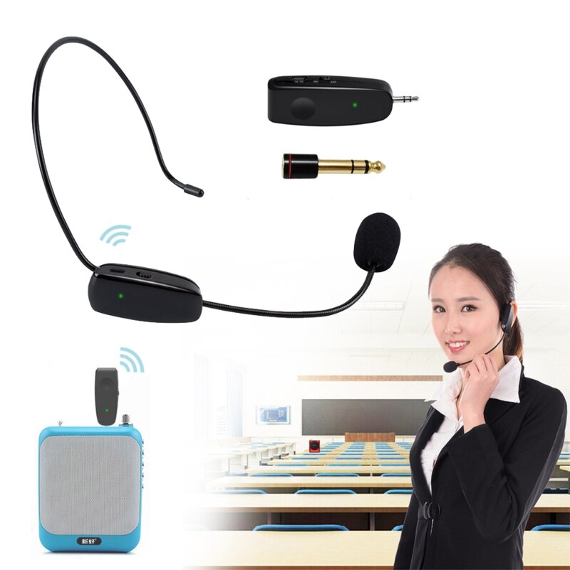 UHF Wireless Microphone Head-wear Mic for Voice Am... – Vicedeal
