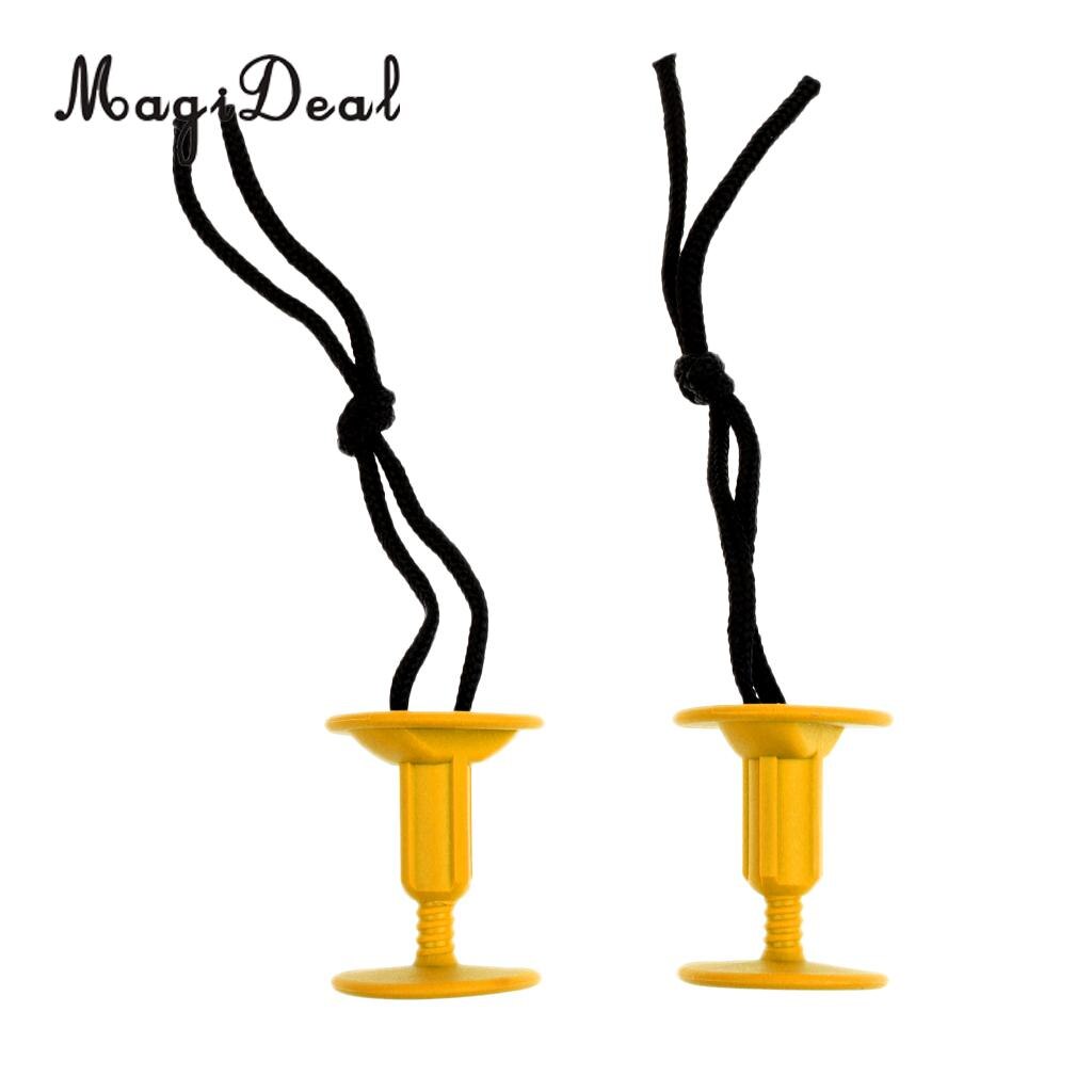 4Pcs Durable Bodyboard Surfboard Leash Plugs with ... – Grandado