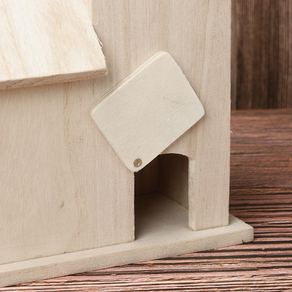 Bird House Wall-mounted Wooden Nest Dox Nest House... – Grandado