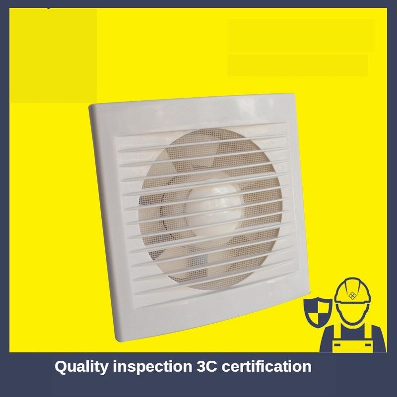 4 inch small square exhaust fan bathroom ventilati... – Grandado