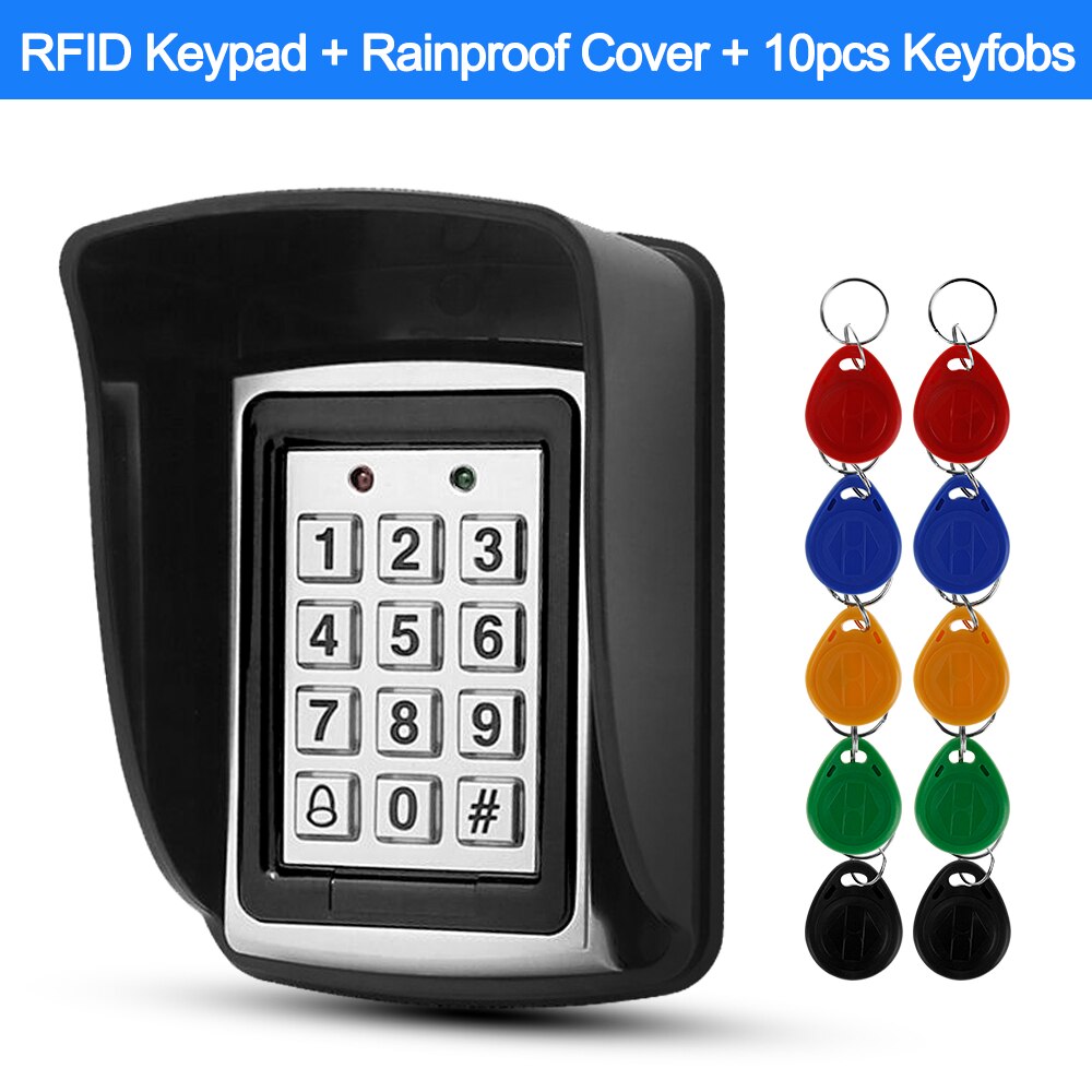 Outdoor Metal RFID Access Control Keypad Card Read... – Grandado