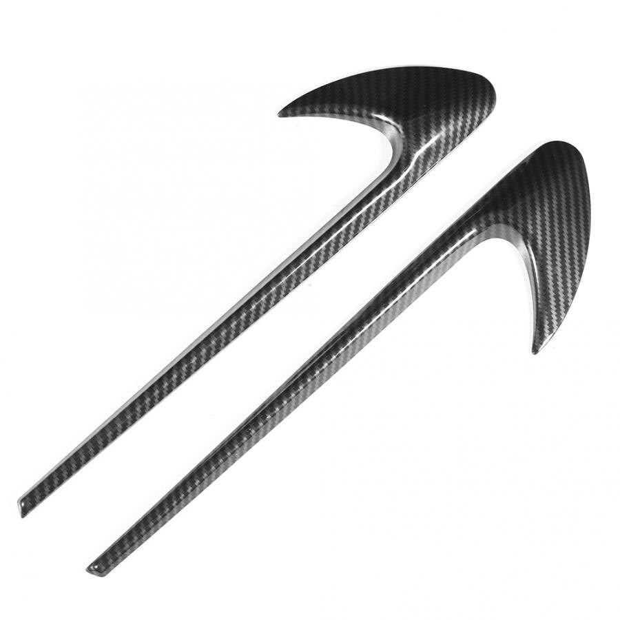 Car Fender Stickers Decoration Carbon Fiber Style ... – Grandado
