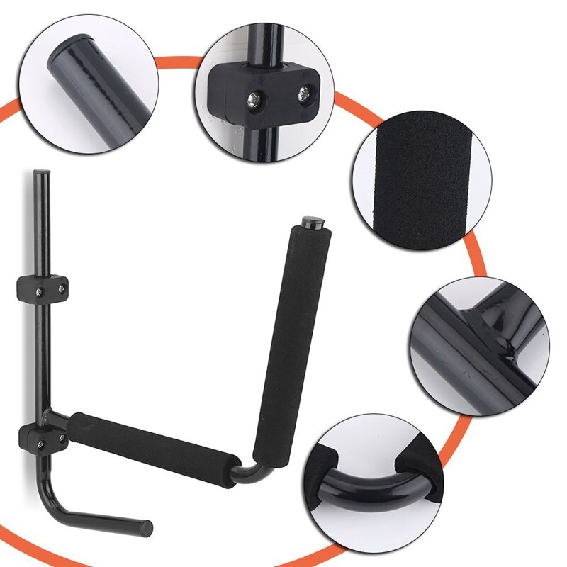 2 Pcs Kayak Ladder Wall Mount Rack Surfboard Canoe... – Vicedeal