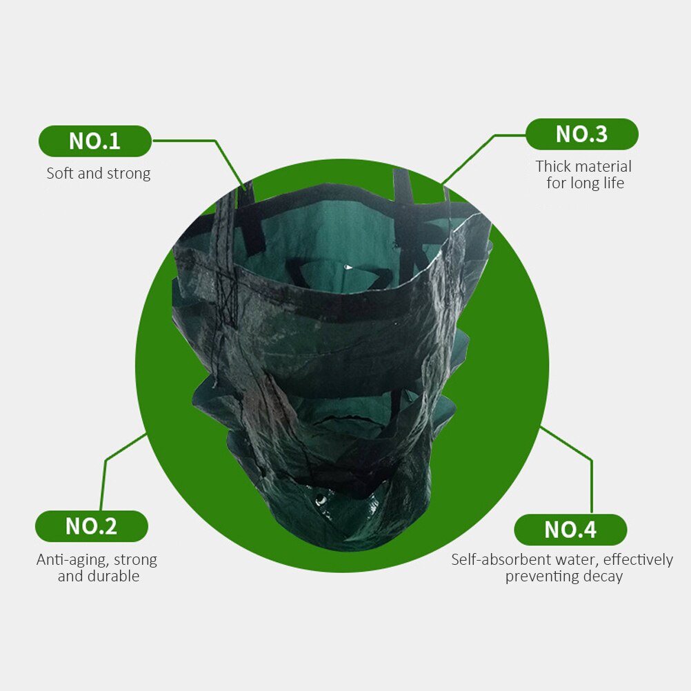 Multi-Mouth Plant Growing Bag Garden Supplies Bons... – Grandado