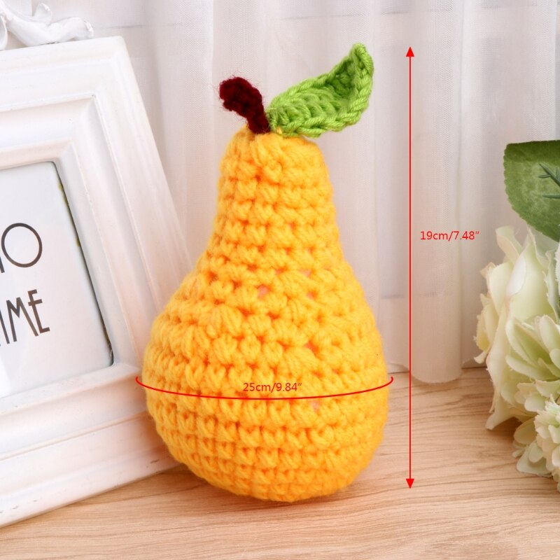 Baby Kids Children Cute Crochet Knit Fruit Pear To... – Grandado