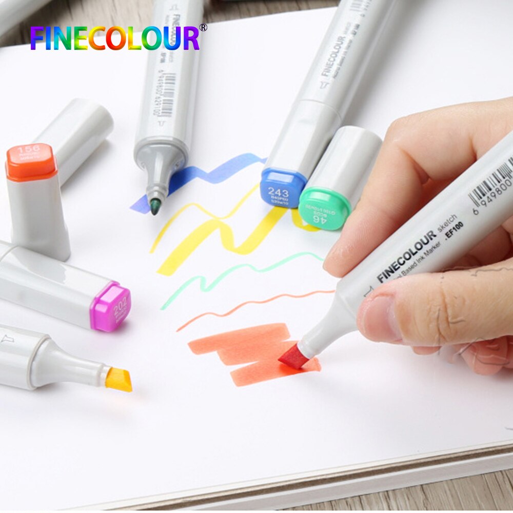 Finecolour EF100 5pcs Set Manga Marker Sketch Colo... – Grandado