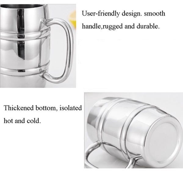 300Ml Doppel-Zauberstab Edelstahl Trinken Kaffee T... – Grandado