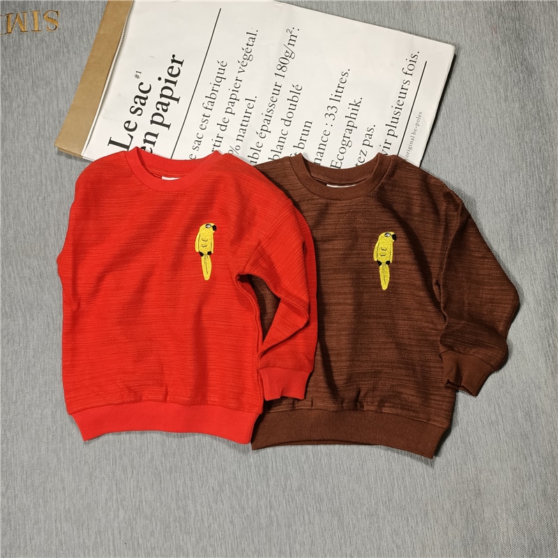 Geel Papegaai Truien Rood/Bruin Voor Kids Jongens ... – Vicedeal