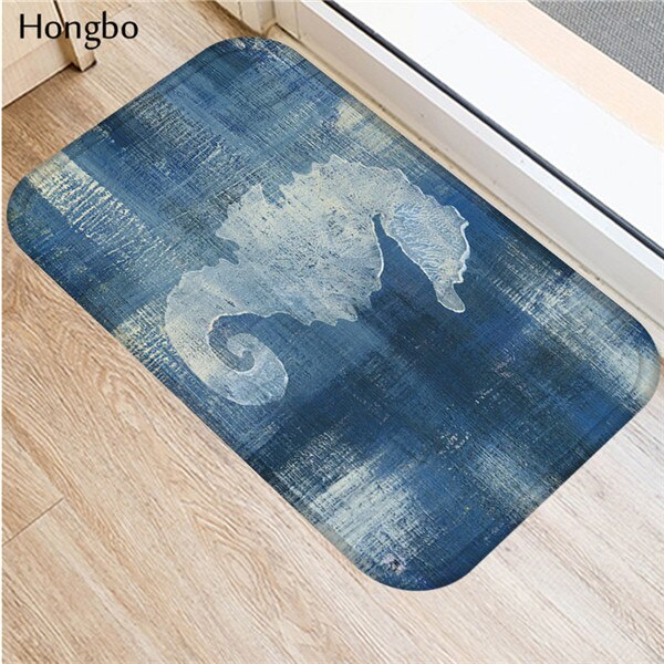 Hongbo Rugs Washable Marine Life Carpet Mats Bedro... – Grandado