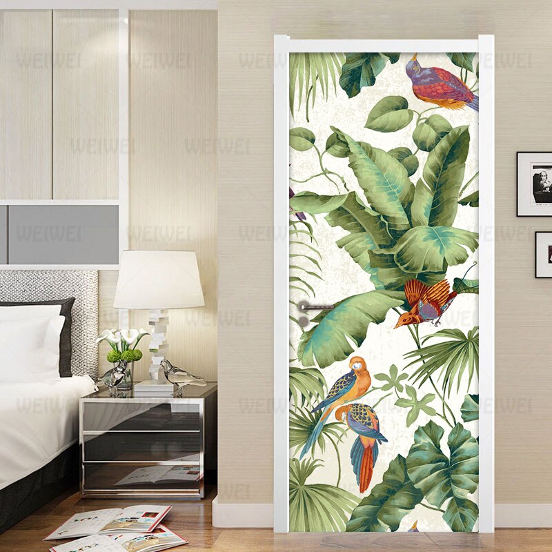 3D Door Sticker Wallpaper For Living Room Bedroom ... – Grandado