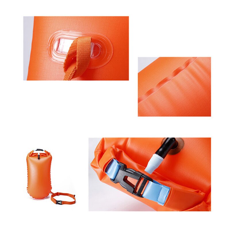 Safety Swimming Buoy Safety Float Air Dry Bag Infl... – Grandado