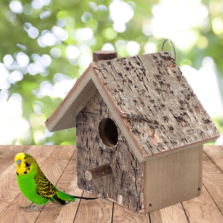 Klein Dier Vocht Proof Opknoping Type Houten Vogel... – Grandado