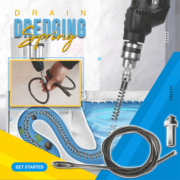 Drain Dredging Spring For Kitchen Toilet Sewer 1M ... – Grandado