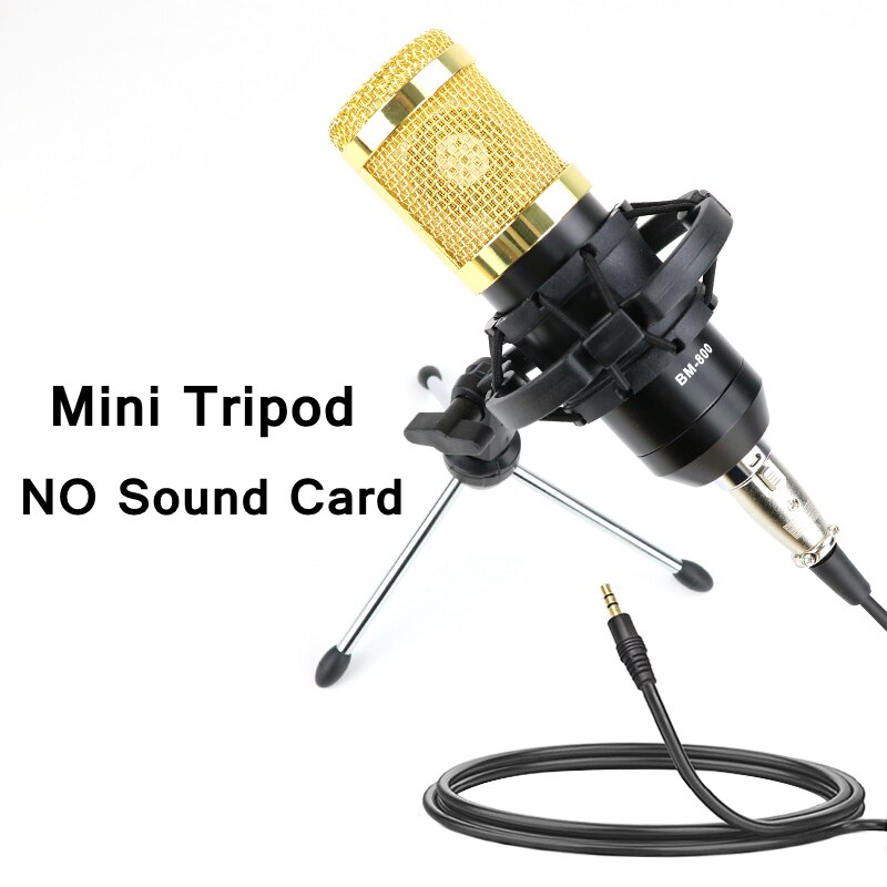 Bm 800 Microfoon Studio R8 Geluidskaart Kits Bm800... – Vicedeal
