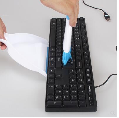 mini desktop sweep home cleaning brush keyboard sw... – Vicedeal