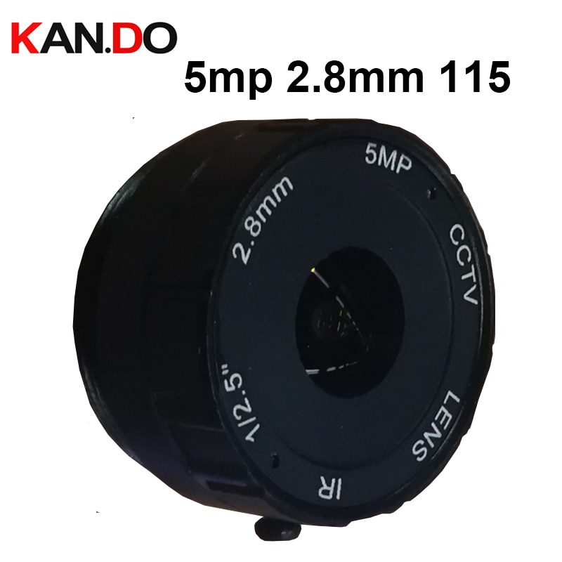 5.0MP HD 2.8mm CCTV Lens Manual Focal CS mount IR ... – Grandado
