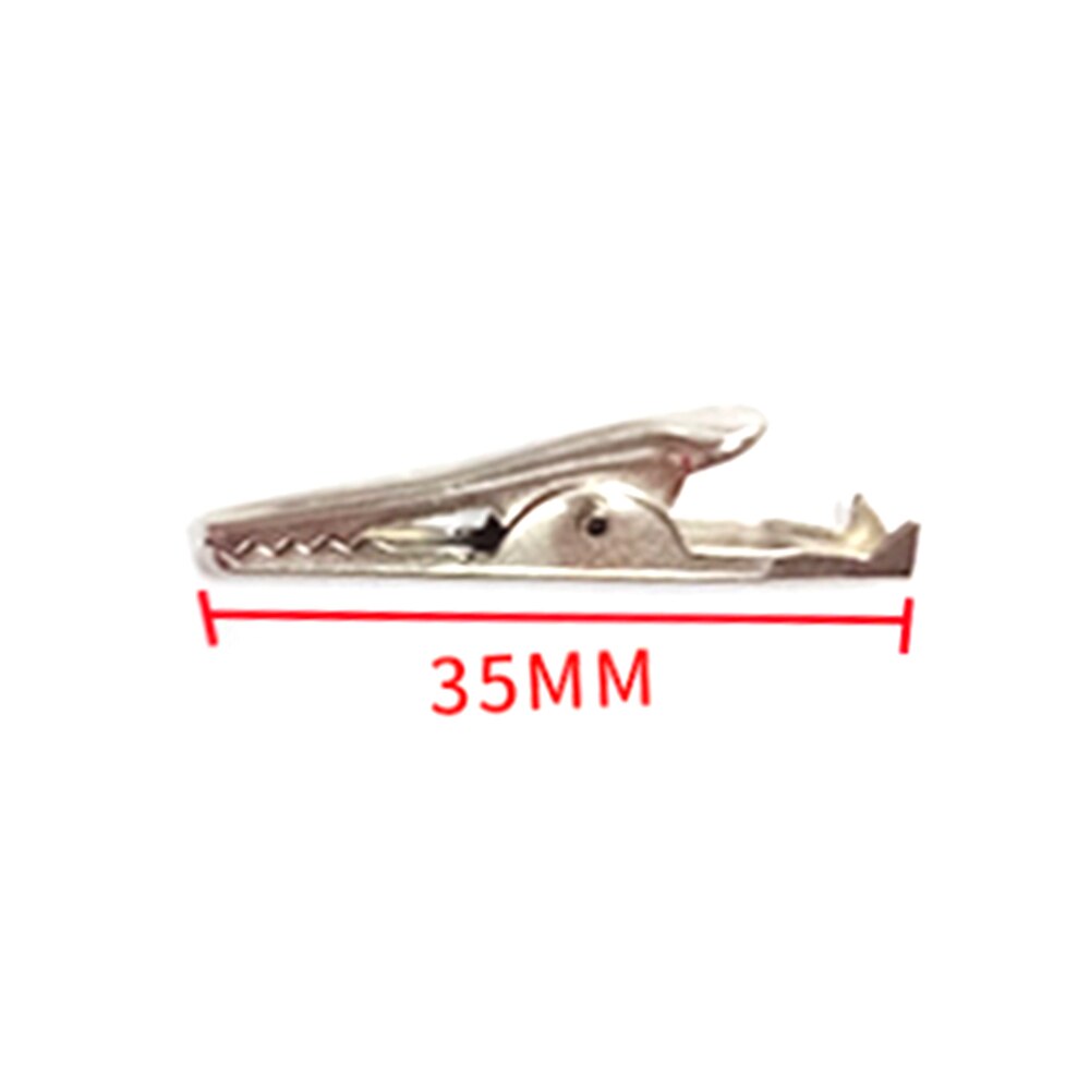 50 Pcs Silver Tone Metal Alligator Clip Crocodile ... – Vicedeal