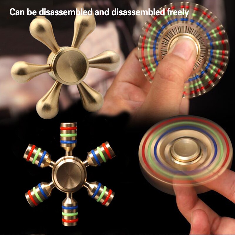 Spinner Rainbow Metal Copper Bearing Spinner Brass... – Grandado