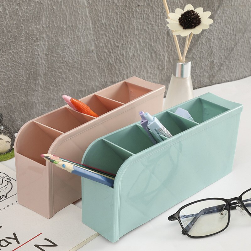 Stand Office Stationery Desktop Storage Box Four-c... – Grandado
