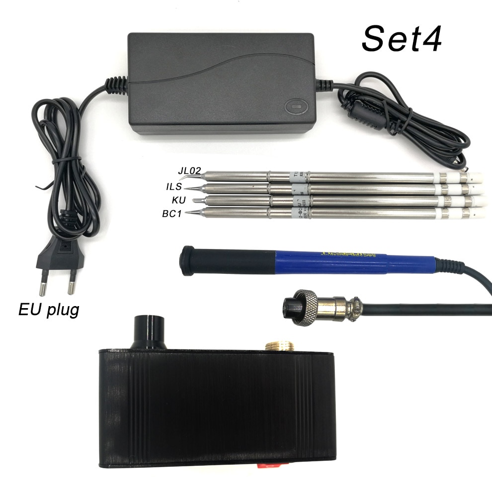 Quicko T12-942 MINI OLED soldering station with 95... – Grandado