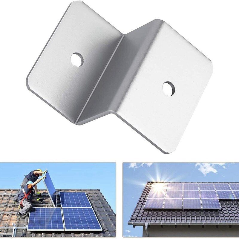 4 Sets Solar Panel Mount Mounting Z Bracket Set RV... – Grandado