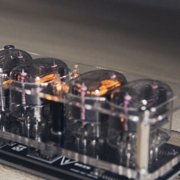 AU05 -Light Tube Clock IN12 Electronic Tube Digita... – Grandado