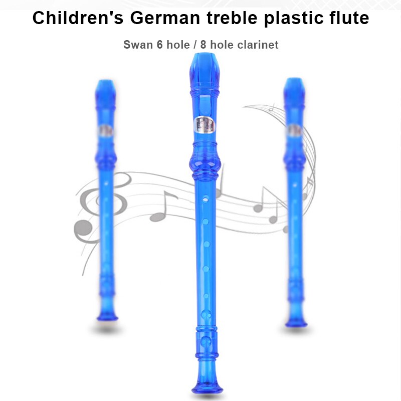 Student Children Plastic Flute Recorder 6 8 Holes ... – Grandado