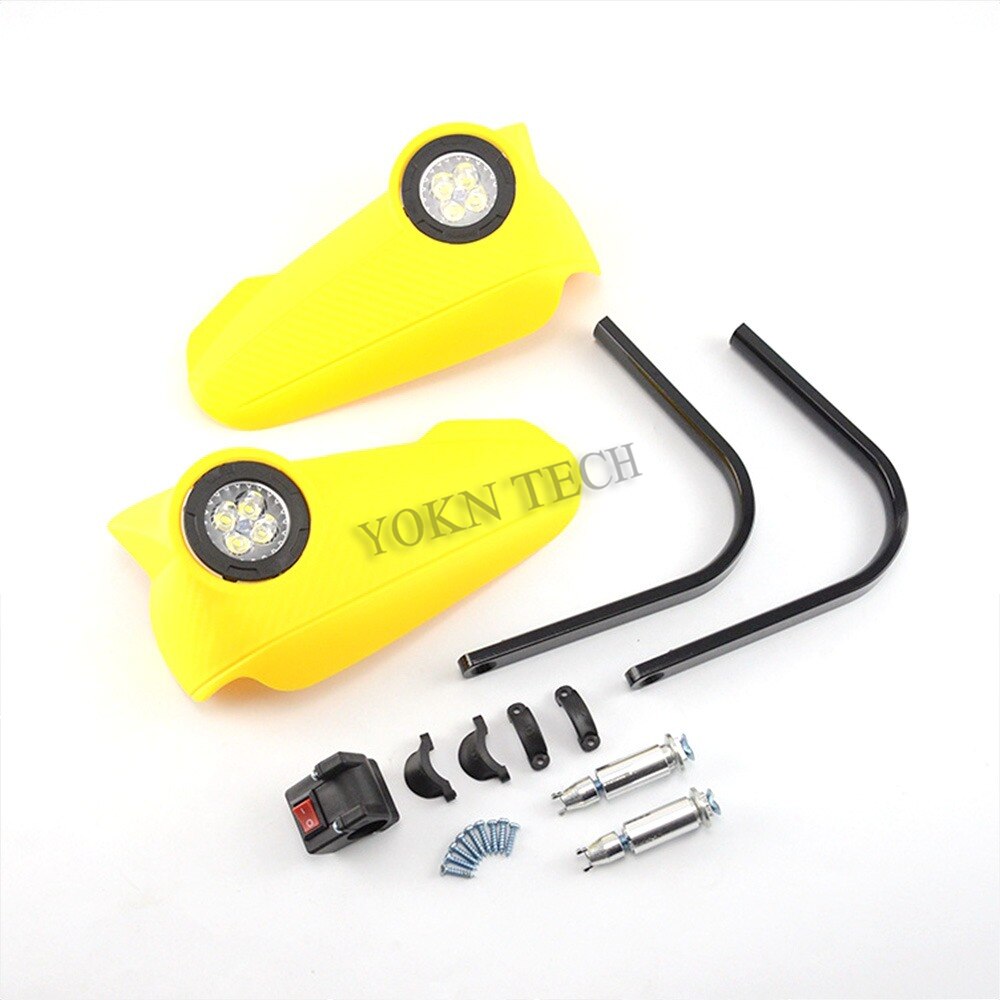 Motorcycle Hand Guard Voorruit Met Led Licht Voor ... – Vicedeal