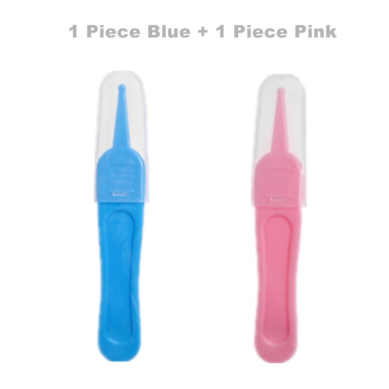 2 Pcs Baby Nose Booger Ear Wax Clean Tweezers Chil... – Grandado