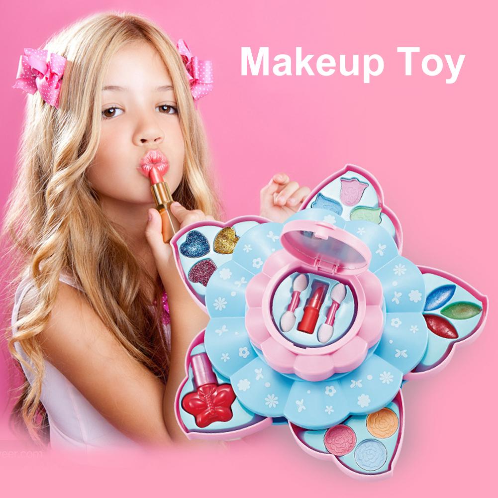 Makeup Toy Safe Washable Cosmetic Pretend Toy Set ... – Vicedeal