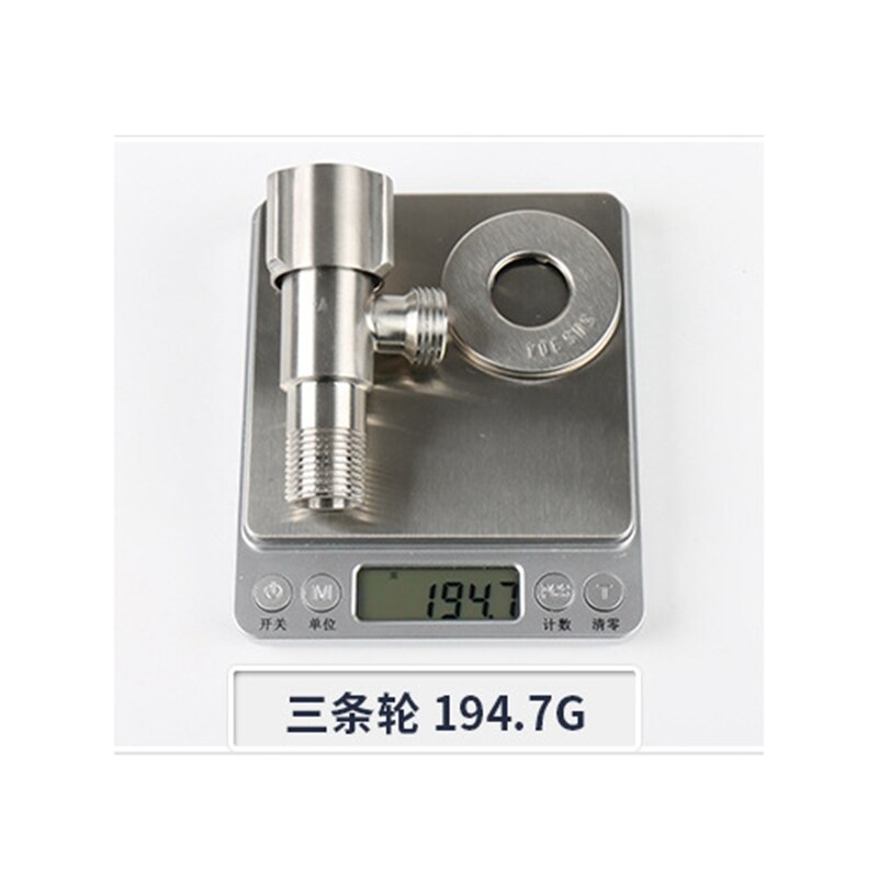 Bathroom Stainless Steel Three-strip Handle Triang... – Vicedeal