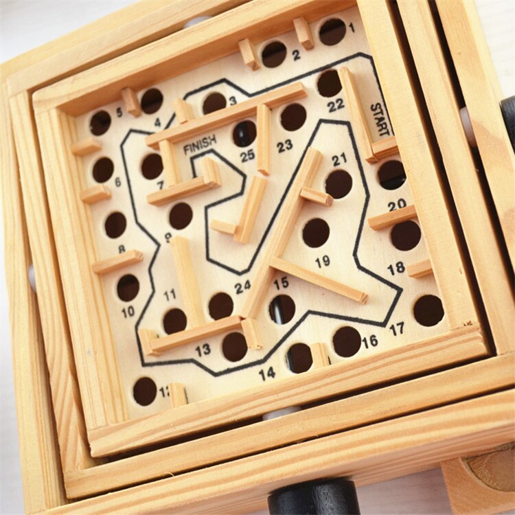 Wooden Maze Children Educational Toys Puzzle Brain... – Grandado