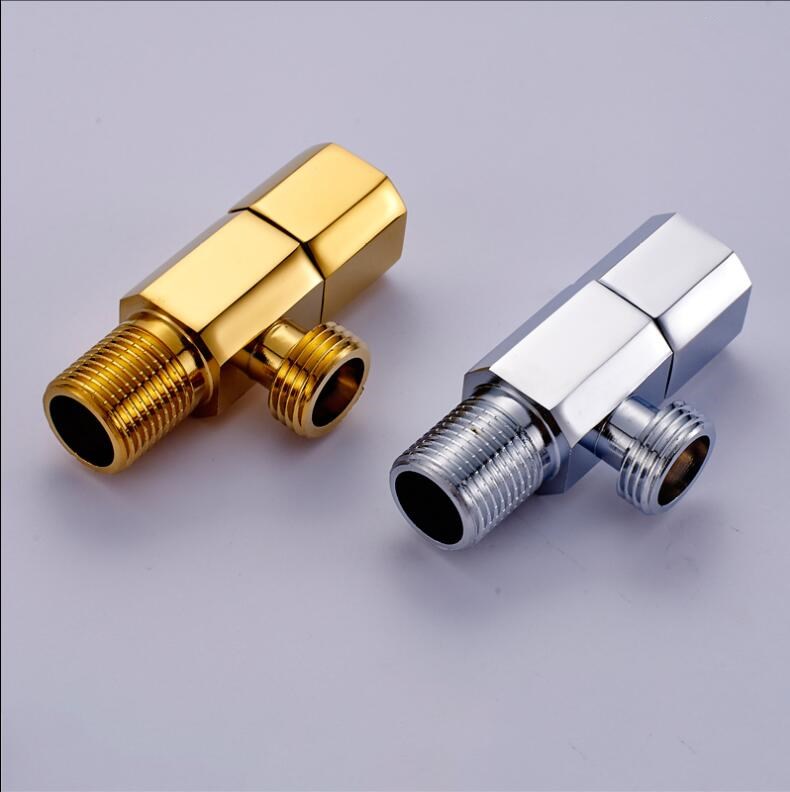 Copper chrome red and blue angle valve filling val... – Grandado