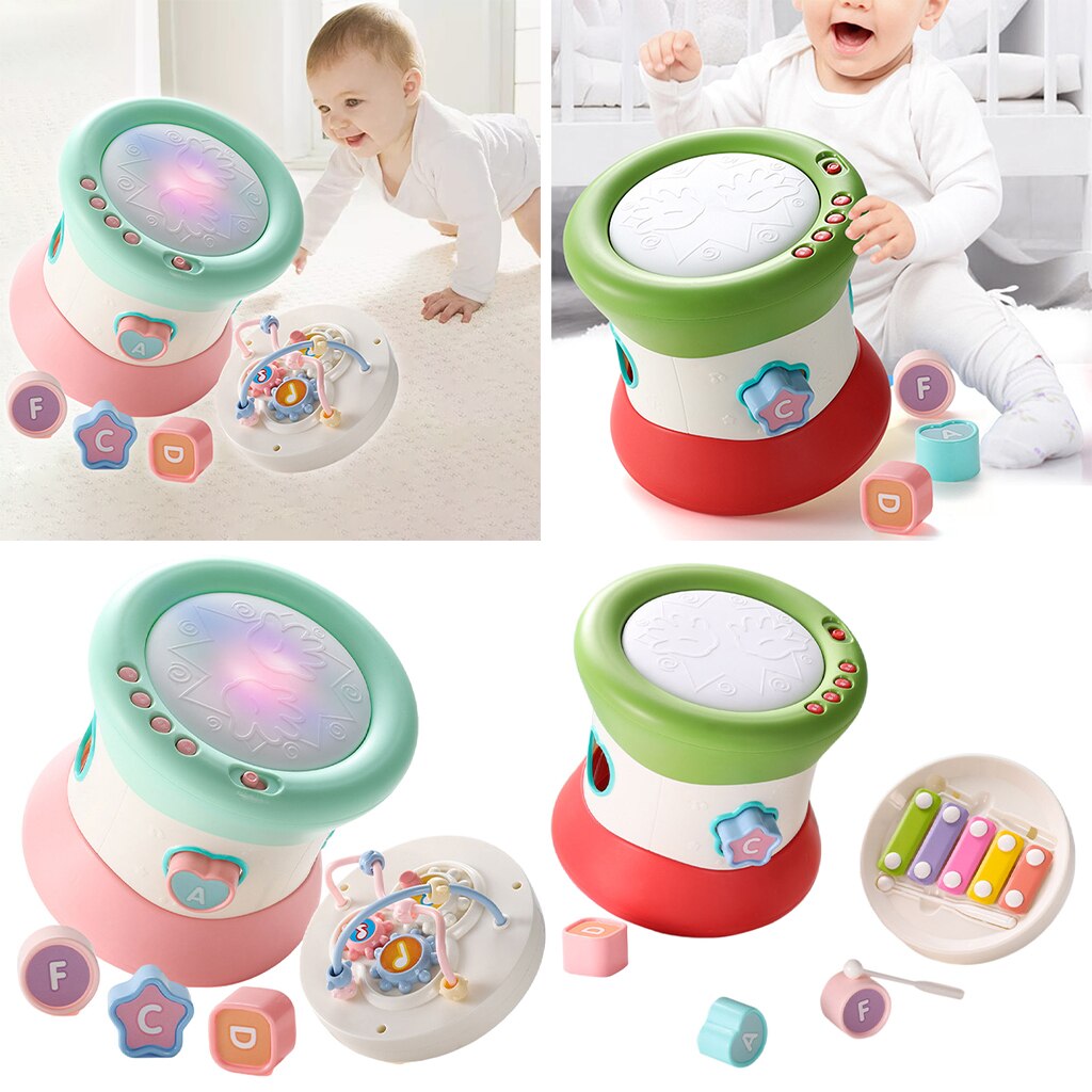Baby Electronic Hand Drum with Light and Sound Mus... – Grandado
