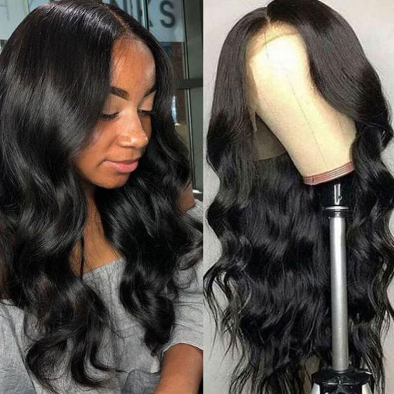Bombshell Body Wave Synthetisch Haar Lace Front Pr... – Grandado