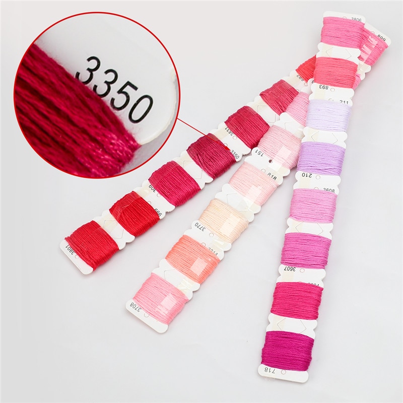 150 Colors Embroidery Thread Floss Kit 8 MetersCro... – Grandado