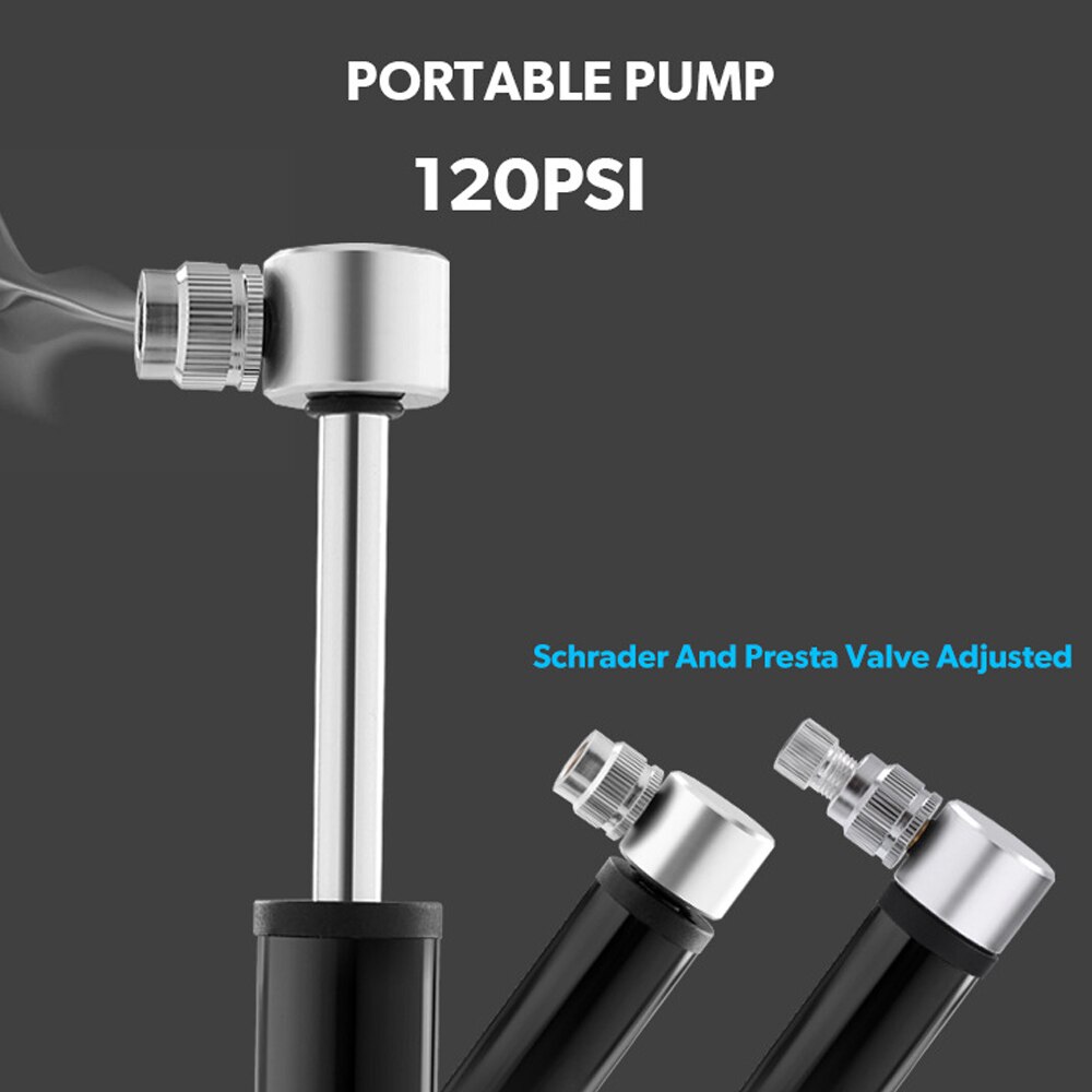 Av/Fv Mini Fietspomp Aluminium Fietsen Hand Luchtp... – Grandado