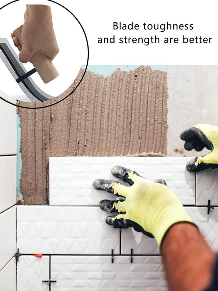 0.7mm Mortar Board Stainless Steel Corner Trowel B... – Grandado