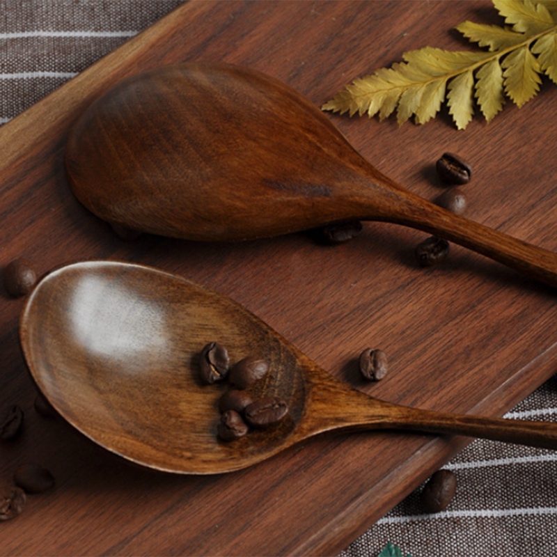 2PCS Wooden Spoons Long Handle Kitchen Cooking Mix... – Grandado