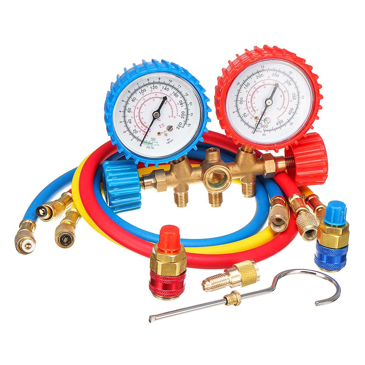 Airconditioning Manometer Set Lichtgewicht Test Di... – Vicedeal