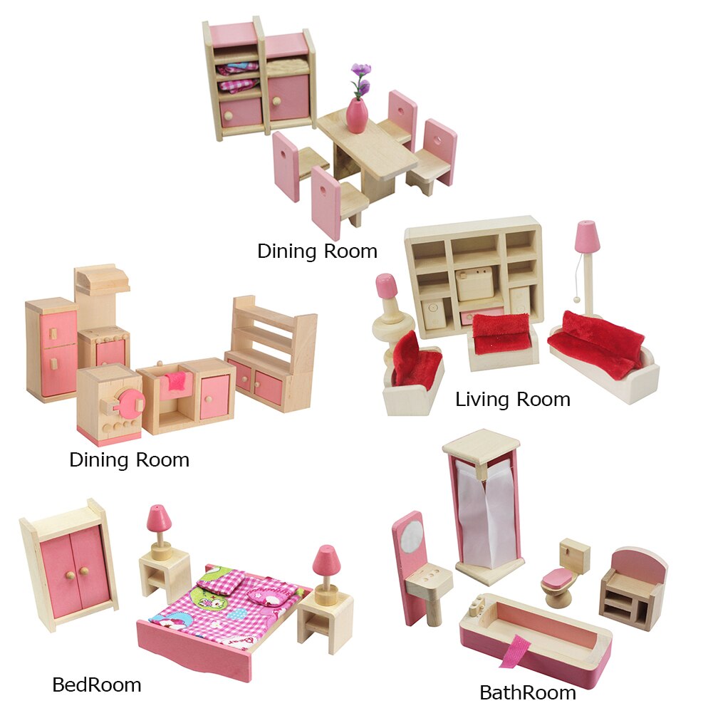 Girls Playing House Furniture Toys Furniture Kids ... – Grandado