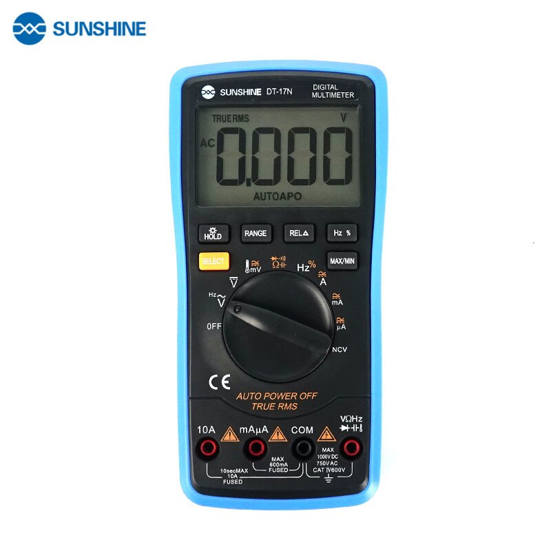SUNSHINE DT-17N Auto Range LCD Display Multimeter ... – Vicedeal