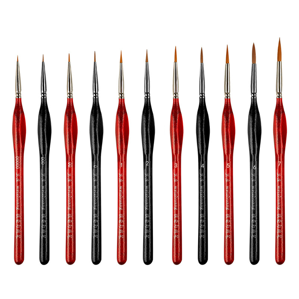3/4Pcs Numbers Brushes Artistic Accessories Multip... – Vicedeal