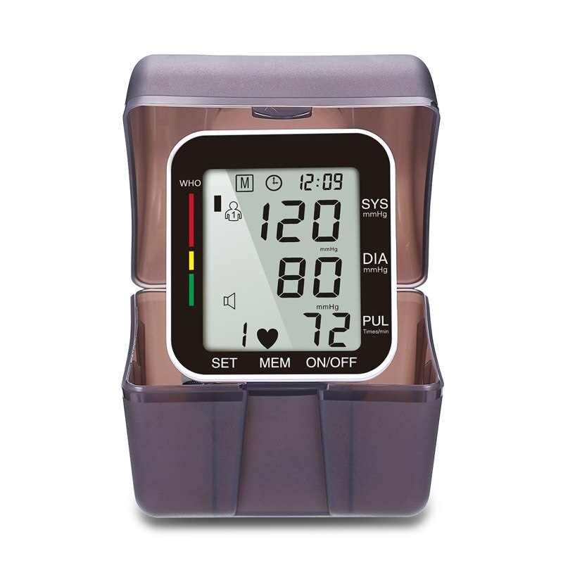 Portable automatic Wrist BP Blood Pressure Monitor... – Grandado